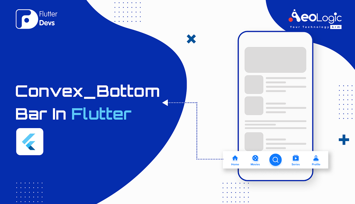 Convex Bottom Bar In Flutter. The convex Bottom bar is an app bar… | by Raksha Goswami | FlutterDevs