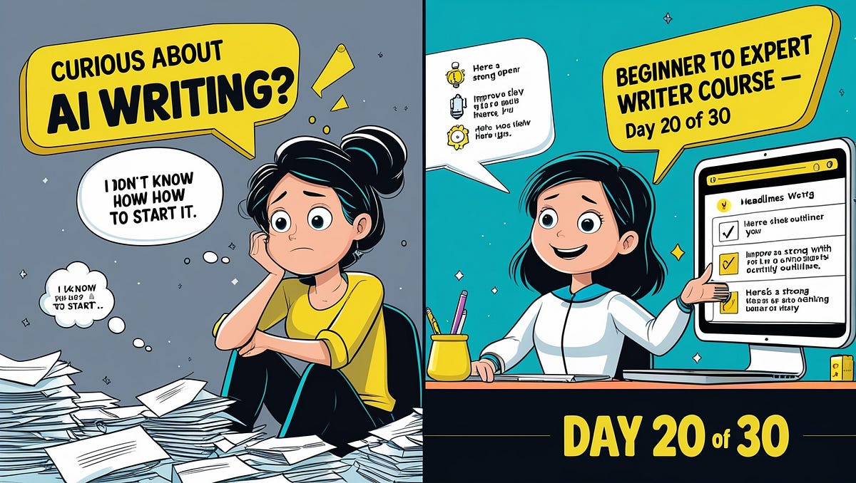 Curious About AI Writing?. Beginner to Expert Writer Course — Day… | by ...