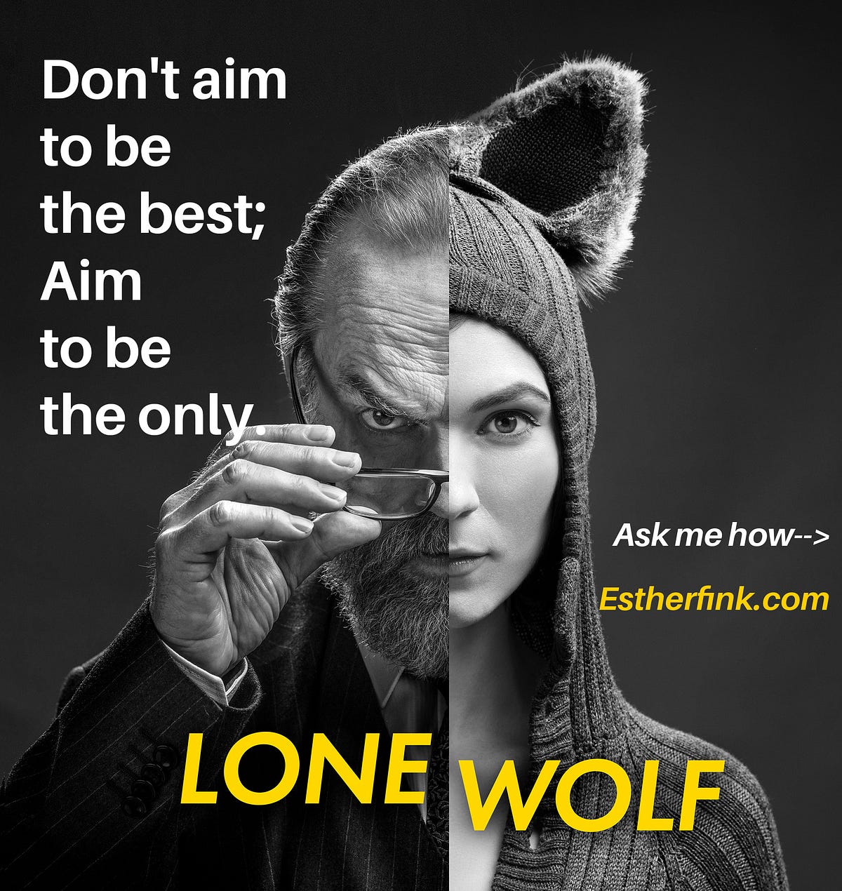 Stop trying to be the best. - Esther Fink - Medium
