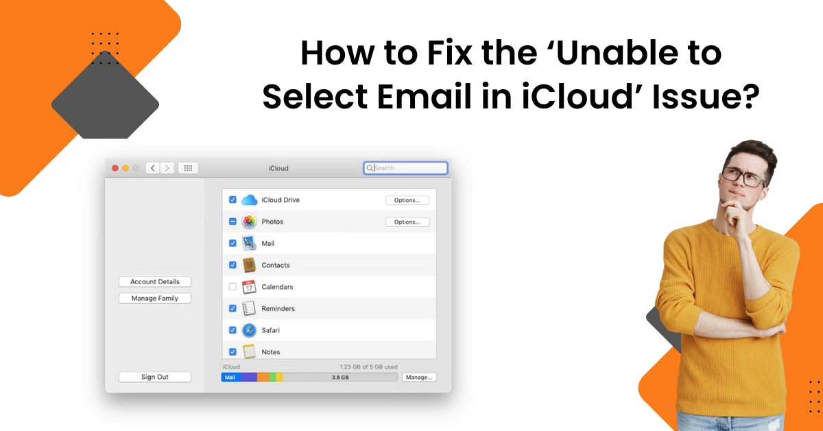 How to Fix the ‘Unable to Select Email in iCloud’ Issue? | by Roger Reed | Apr, 2024 | Medium