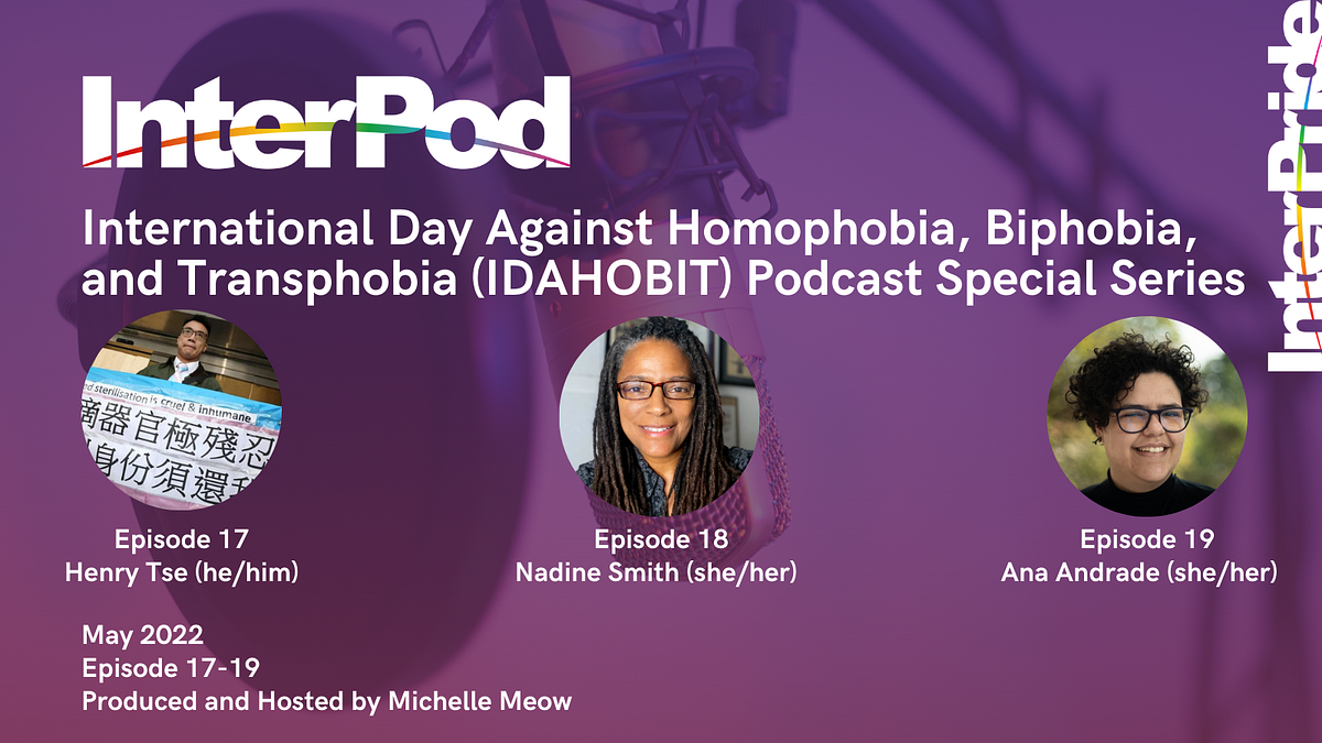 International Day Against Homophobia, Biphobia, and Transphobia ...