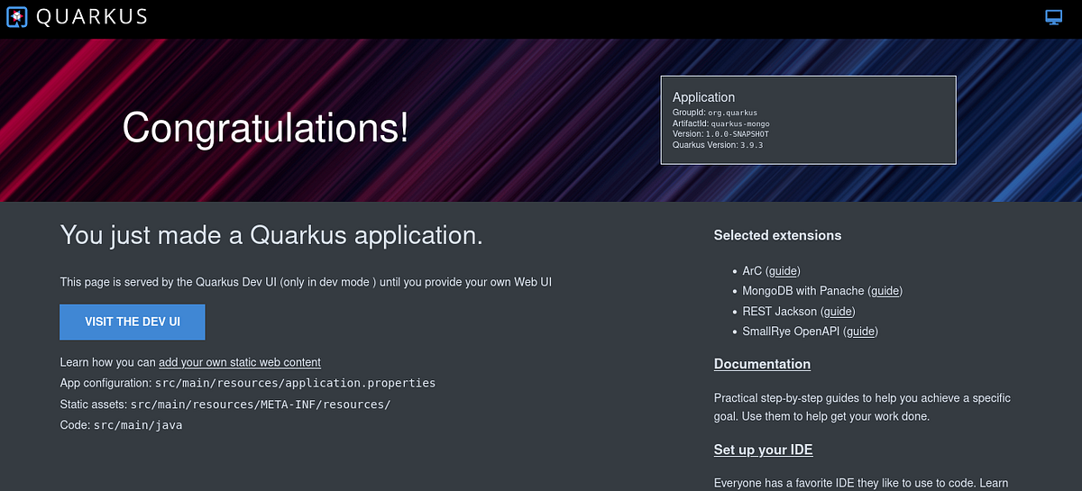 Quarkus with MongoDB. In this article, we’ll walk through the… | by Amol | Medium