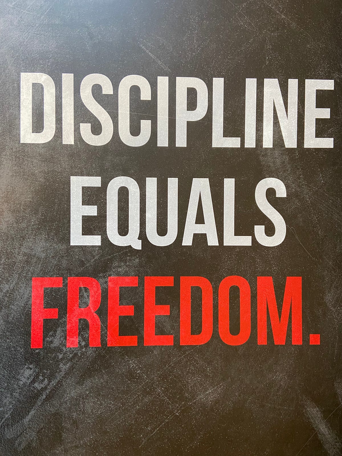 Discipline: The Foundation for Big Dreams and Healthy Habits | by ...