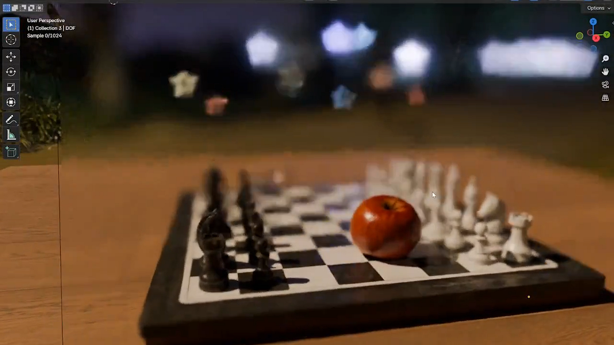 Ray Portal Node BSDF Demo on Blender 4.2 Alpha | Medium