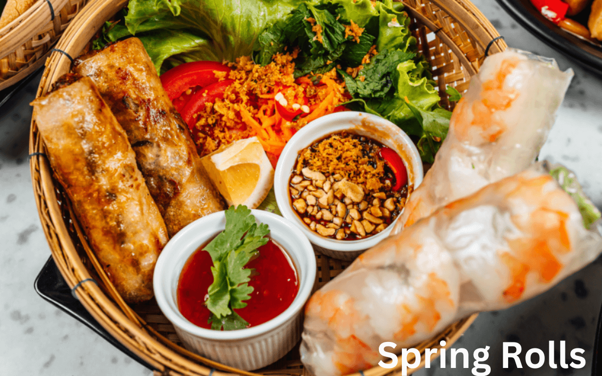 Chinese Meal Delicious Spring Rolls Recipe - Sonia Khan - Medium