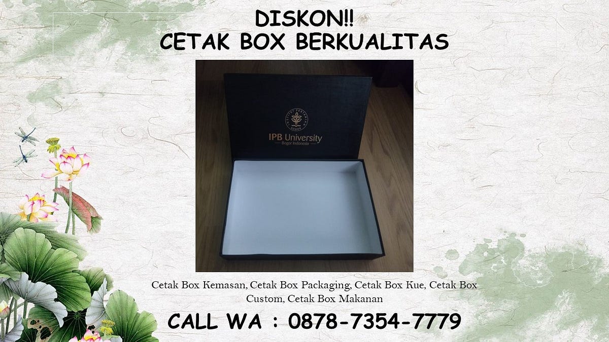 BEST SELLER!! Call WA : 0878–7354–7779, Cetak Box Kemasan, Cetak Box ...