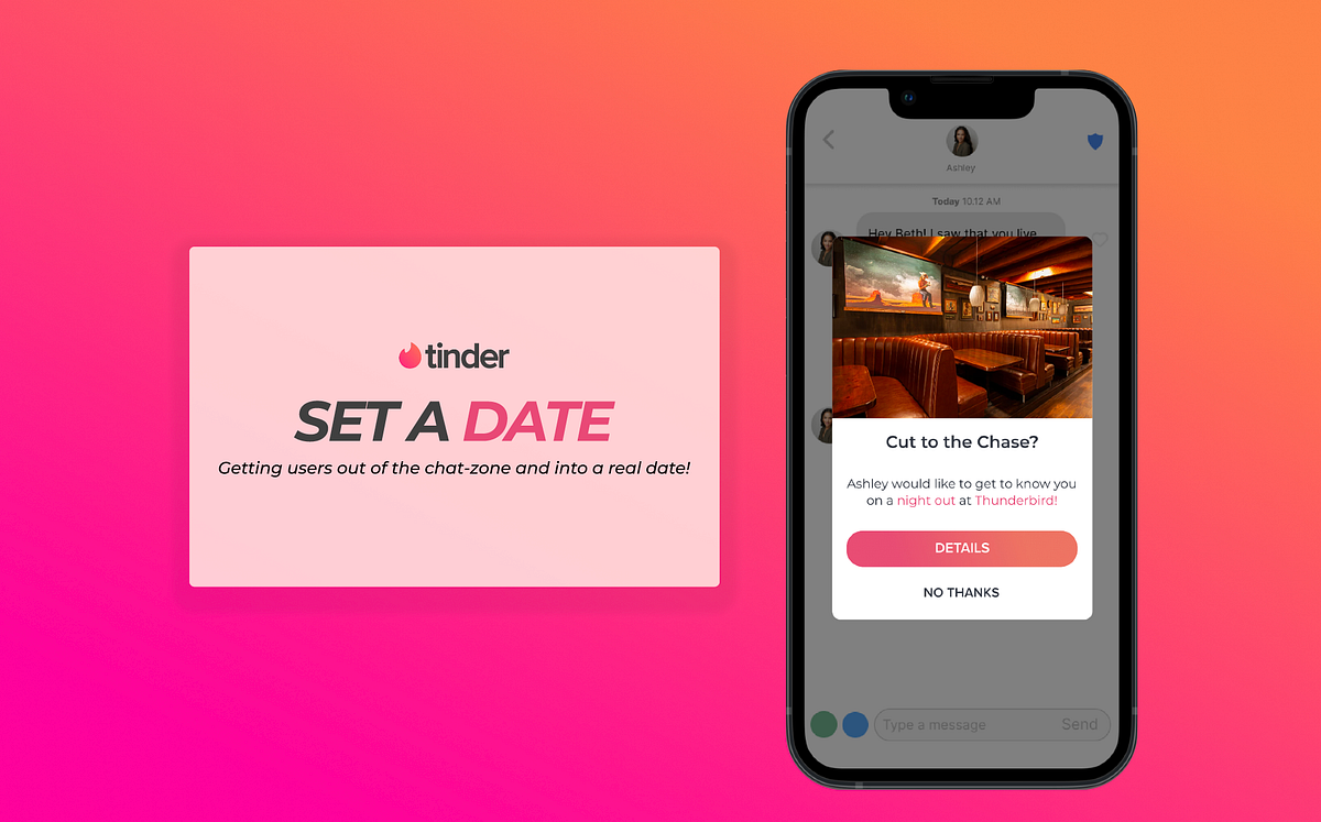 Case Study: Set a Date — Tinder Product Design and UX | by Joyce Tan ...
