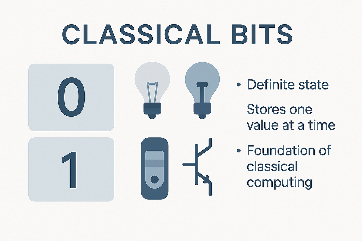 Qubits vs Classical Bits. What Is a “Bit”? | by Jay Pandit | Quantum ...