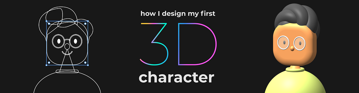 How I designed my 3D avatar in spline | by Arvind Sharma | Bootcamp ...