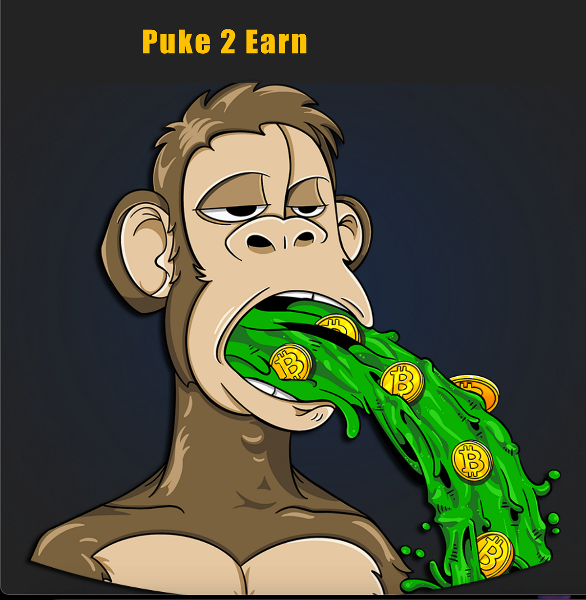 Puke 2 Earn NFT Collection - Touqeerhashmi - Medium