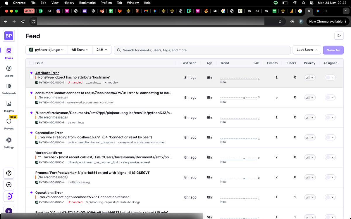 Monitoring Menggunakan Sentry dan Google Analytics | by Farrel Ayman ...