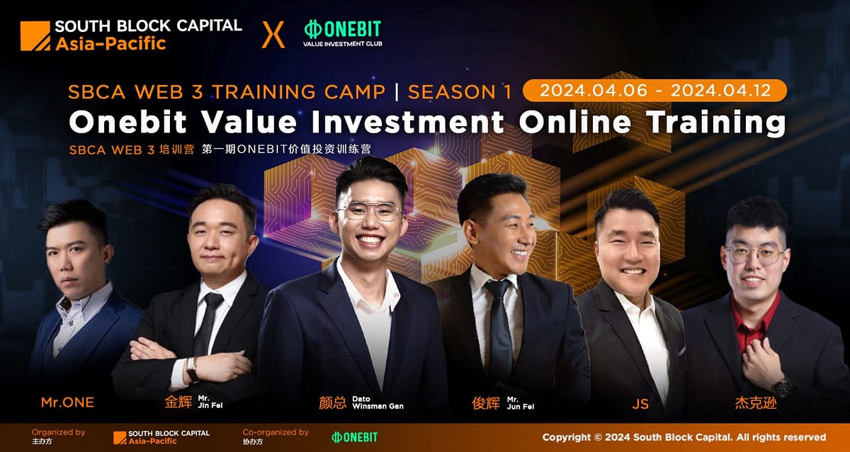 ONEBIT joins with SBCA to hold Value Investment Training Camp: begin ...