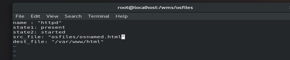 ANSIBLE PLAYBOOK WHICH USES A VARIABLE FILE SAME AS OS NAME AND CONFIGURE TARGET NODE USING IT ...