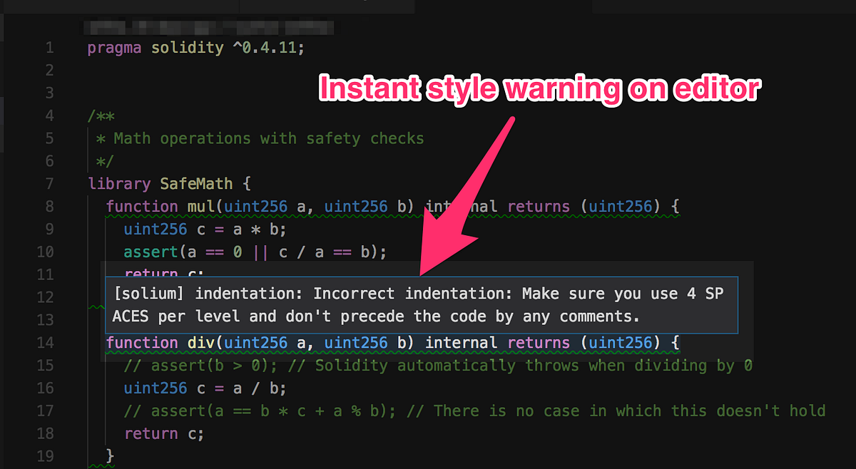 Solium: Write your Solidity code with style | by Chih-Cheng Liang ...