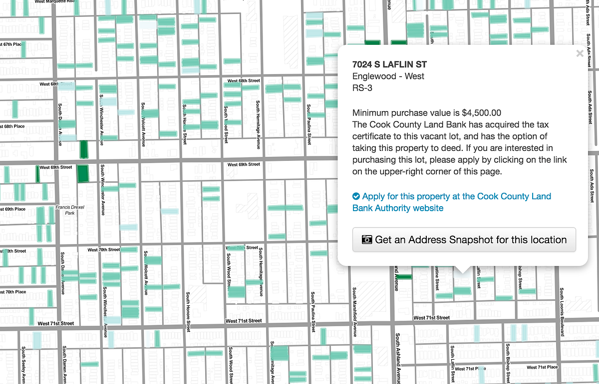 Cook County Land Bank Authority launches massive sale of vacant ...