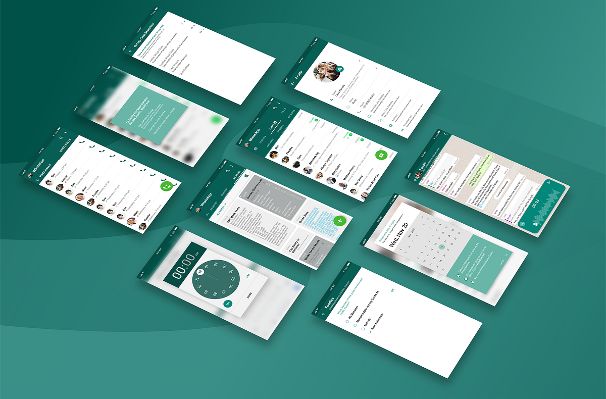 WhatsApp Redesign: A UX Case Study | by VAT Design | Medium