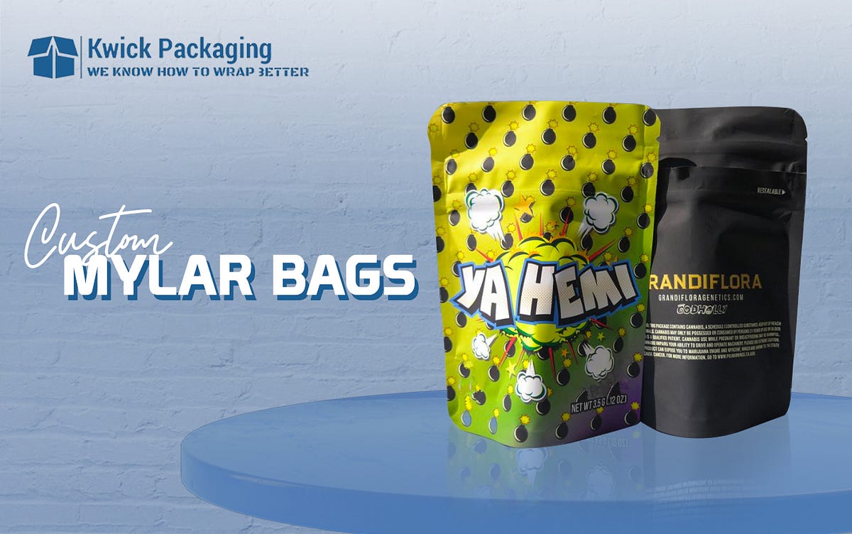 Increase the Shelf-life of your Dabs using Mylar Bags | by Kwick Packaging | Medium
