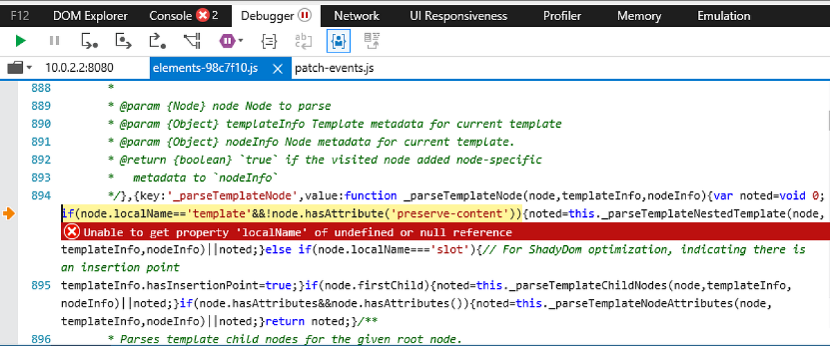 Polymer 2.0 + IE11: Don’t use in your index.html | by Ronny Roeller | NEXT Engineering | Medium