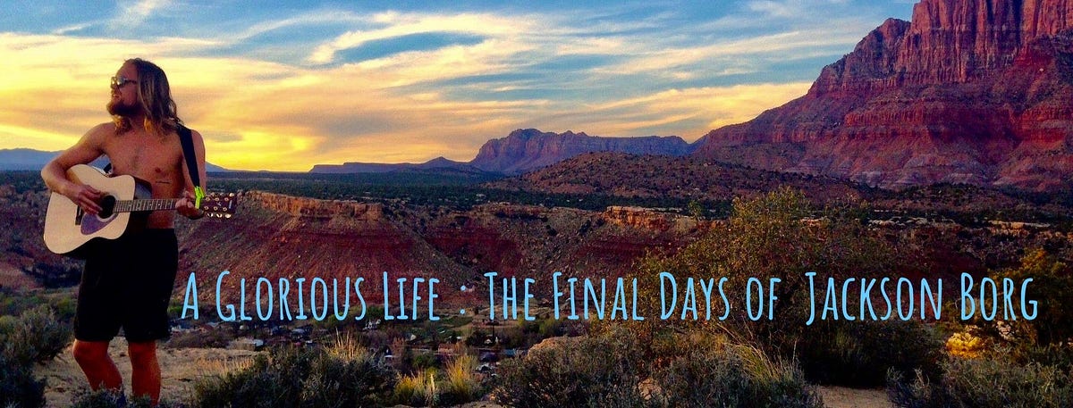 A Glorious Life: The Final Days of Jackson Borg | by Cindyborg | Medium