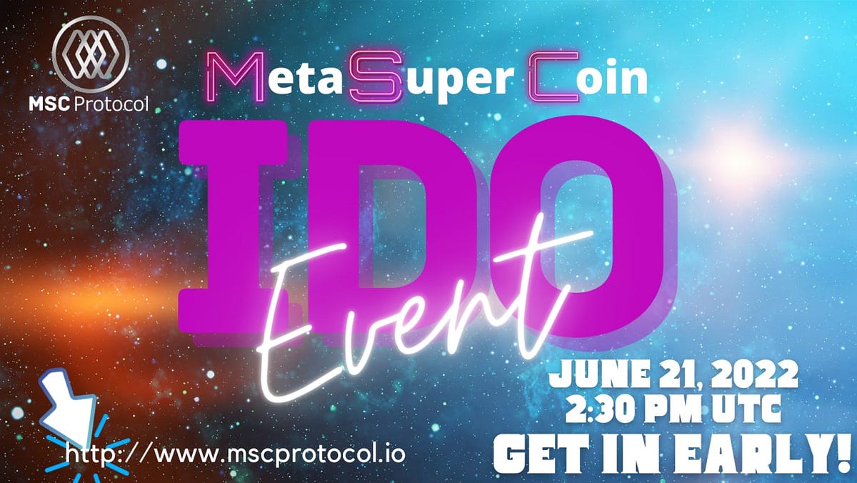 MSC IDO EVENT IS HAPPENING - MSC Protocol - Medium