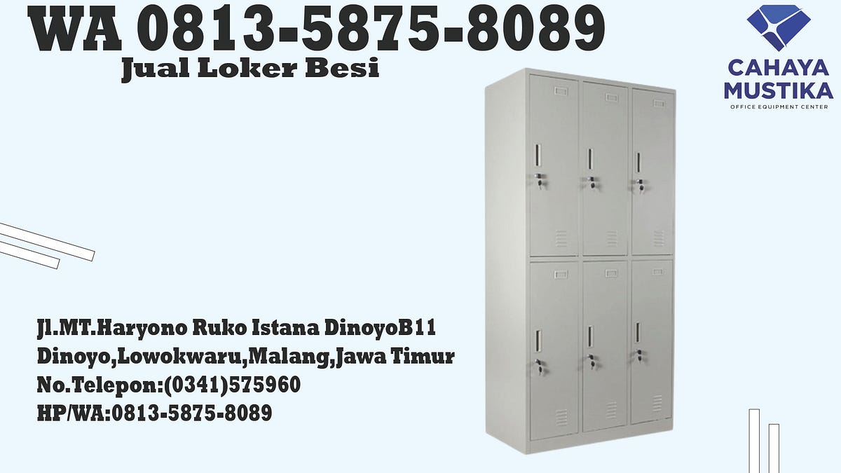 WA 0813-5875-8089, Jual Locker Besi 12 Pintu Zeco Surabaya | by Jual ...
