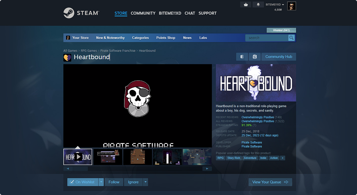 Heartbound: A Game-Changer in Pricing Strategy by Pirate Software | by ...