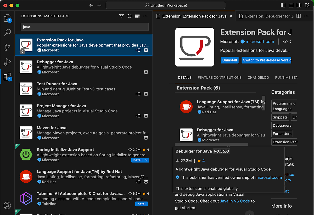 Installing Visual Studio Code on Mac OS for Spring Boot Development | by BitLrnr | Dec, 2023 ...