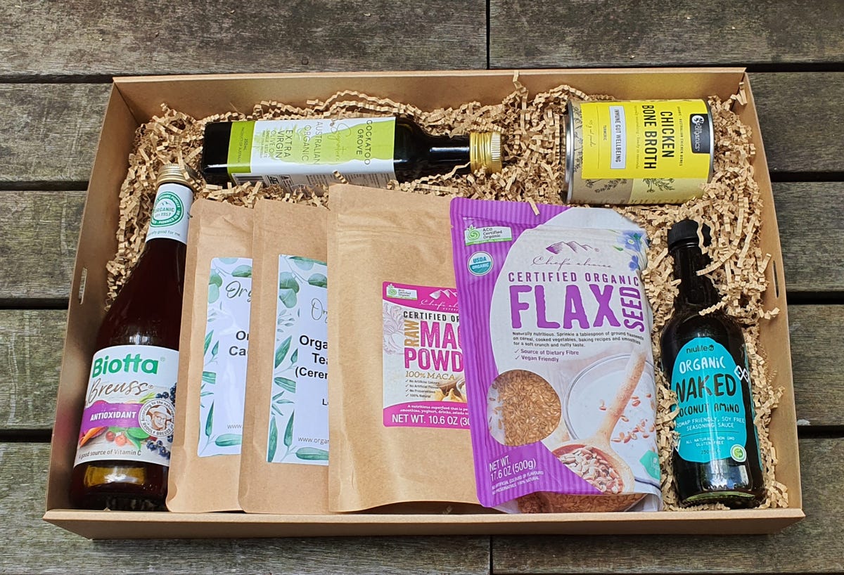 Healthy Organic Gift Hamper - Organic Gourmet Food - Medium