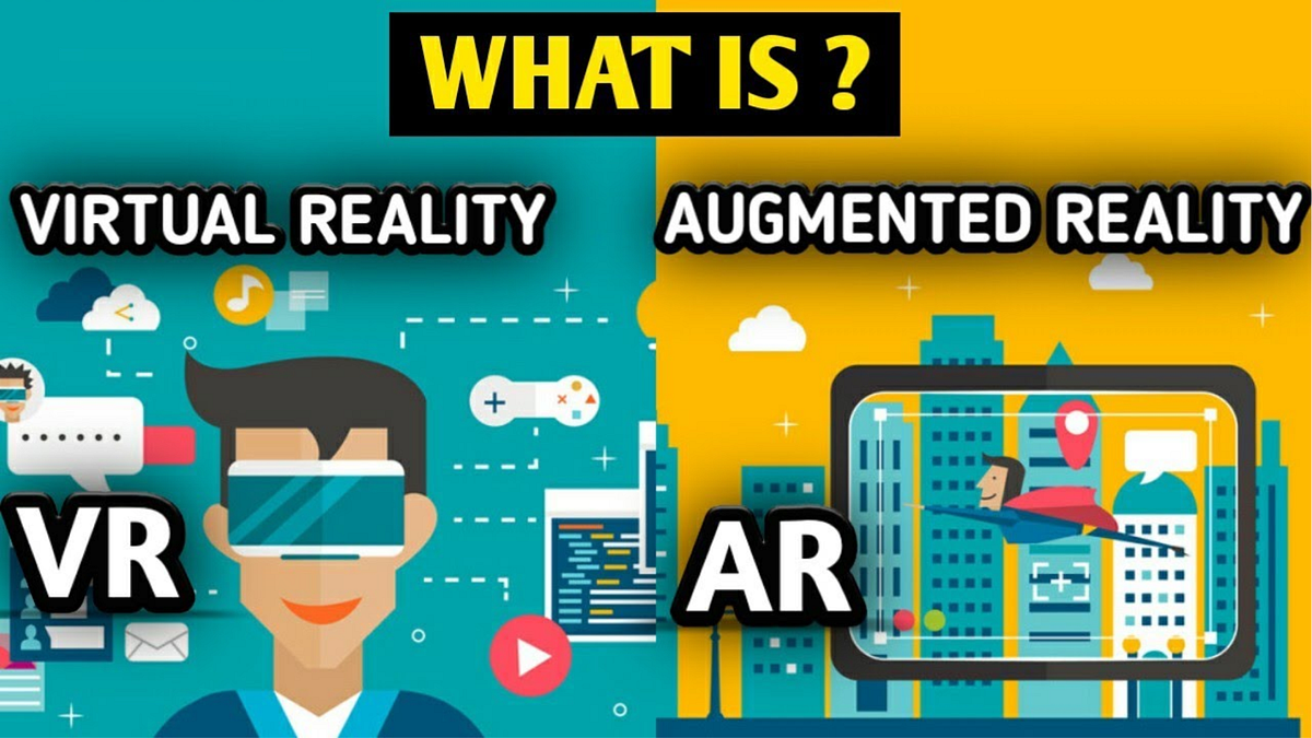 A Beginner’s Guide to Augmented Reality (AR) and Virtual Reality (VR) | by Bhupeshsahu | Jul ...
