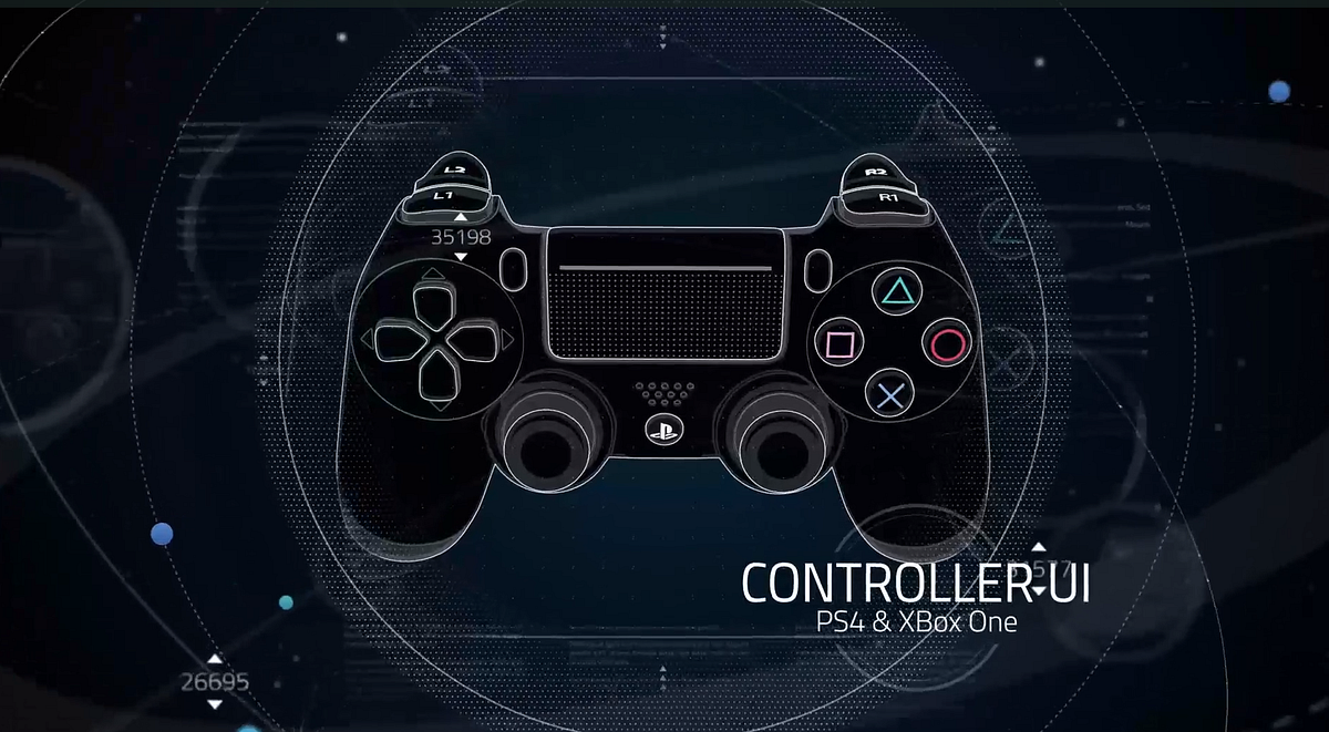 Game Controller UI Template. Finding good template and picture of… | by ...