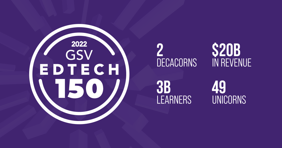 GSV Edtech 150 — The Most Transformational Growth Companies in Digital ...