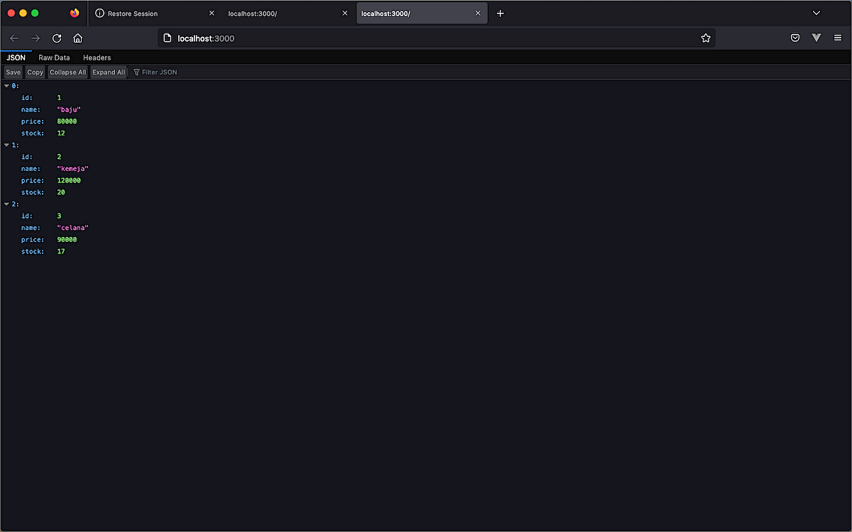Membuat API di backend dengan menggunahkan express.js part 2 | by ...