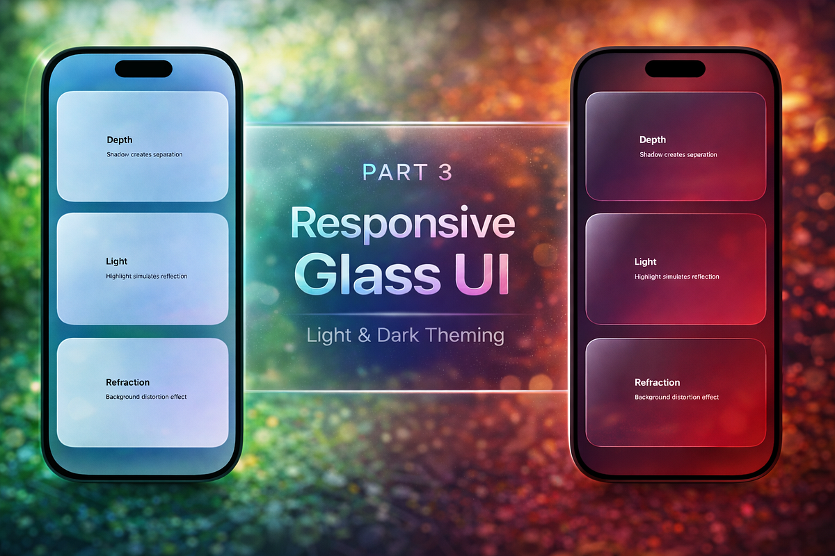 Mastering Liquid Glass UI in iOS (SwiftUI)- Part 3: Depth, Light ...