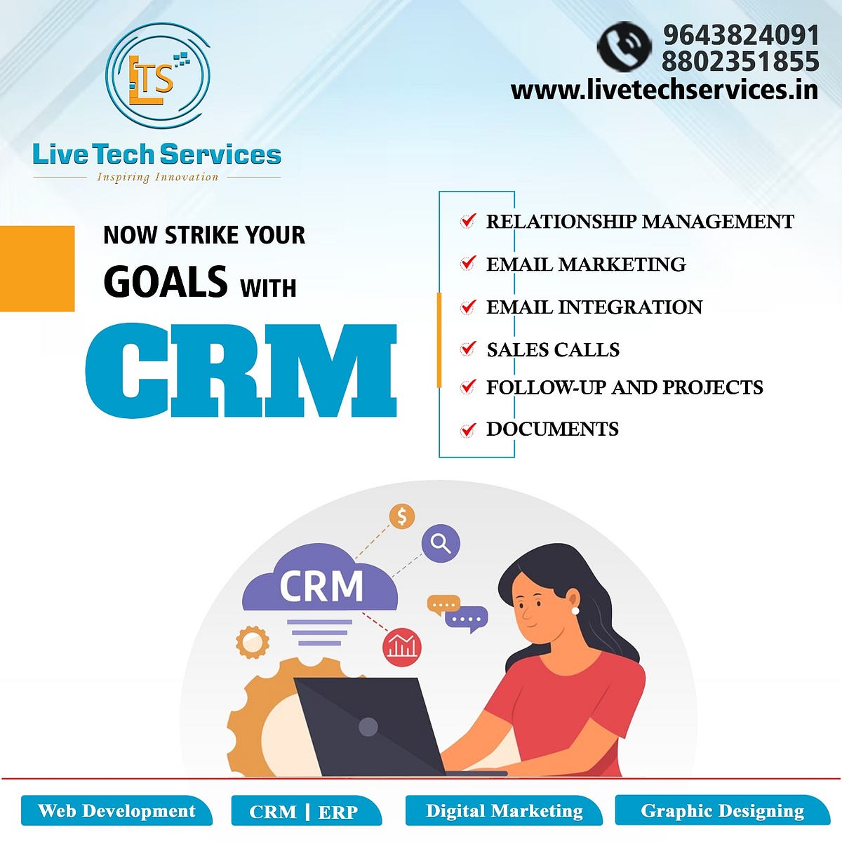Live Tech Services offers specialized CRM services - Live Tech Services - Medium