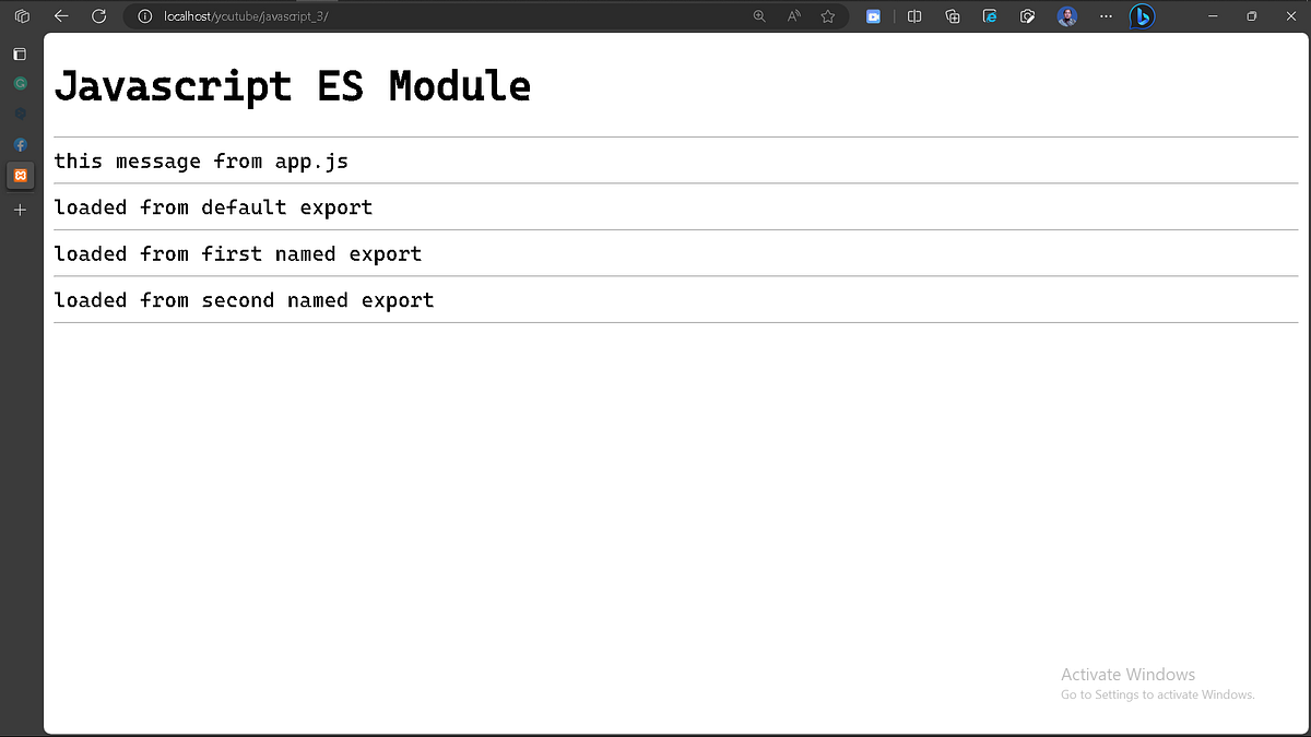 How to Use ES Module Correctly in JavaScript | by Astomo Pancoro Putro | Medium
