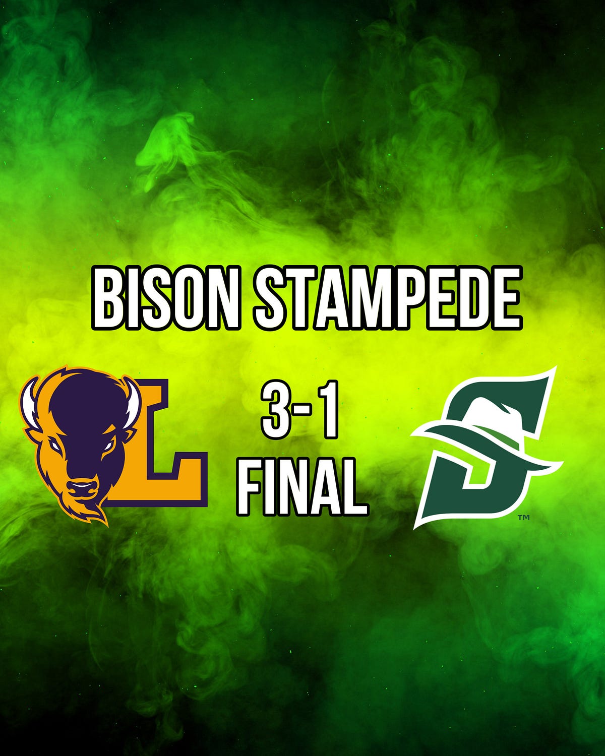 Bison Stampede. The Lipscomb Bisons roll over the… | by Jaime A Suarez ...