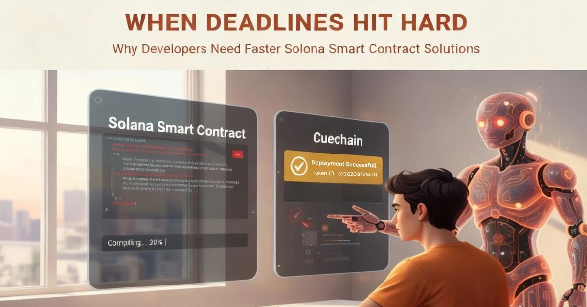 When Deadlines Hit Hard: Why Developers Need Faster Solana Smart Contract Solutions | by ...