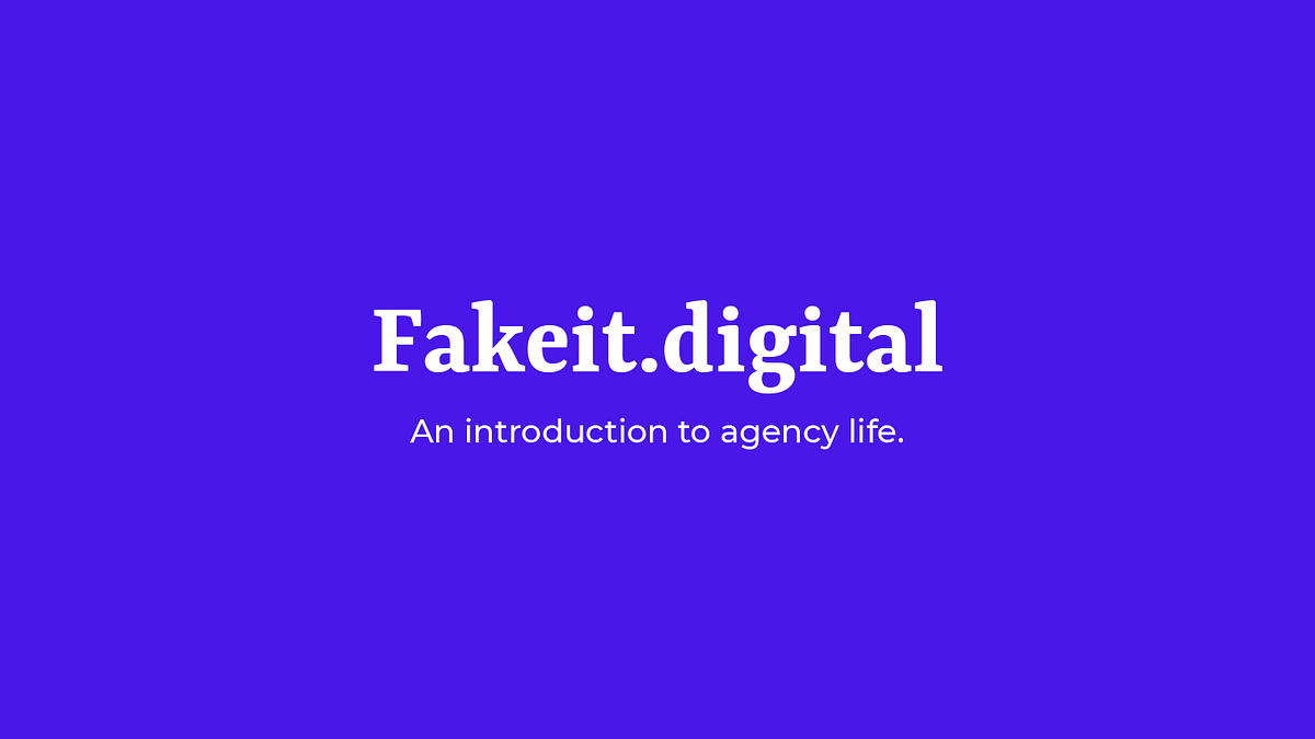 How to ‘fake it until you make it’ while being a newbie | by Iulia ...
