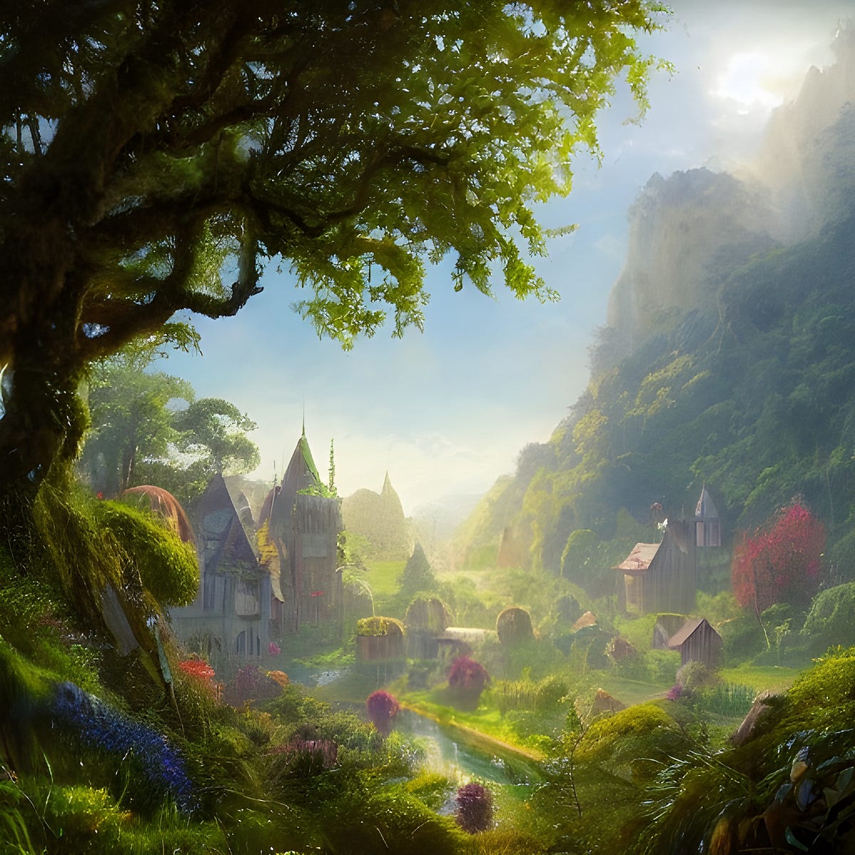 The world of magic. Beautiful and magical. A small world… | by Simii ...
