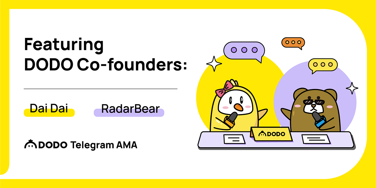 DODO Telegram AMA Session Wrap-Up | by DODO | DODO DODO Telegram AMA Session Wrap-Up | by DODO | DODO