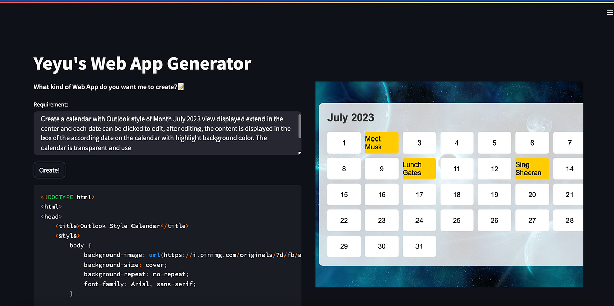 Creating a Web App Has Never Been Simple As Today by Using Langchain and Streamlit | by Yeyu ...