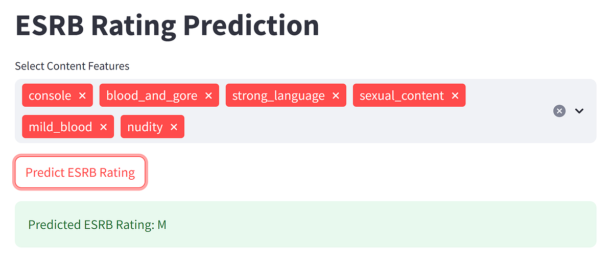 ESRB Rating Prediction. Building a TensorFlow Model for ESRB… | by Phoomtep | Medium