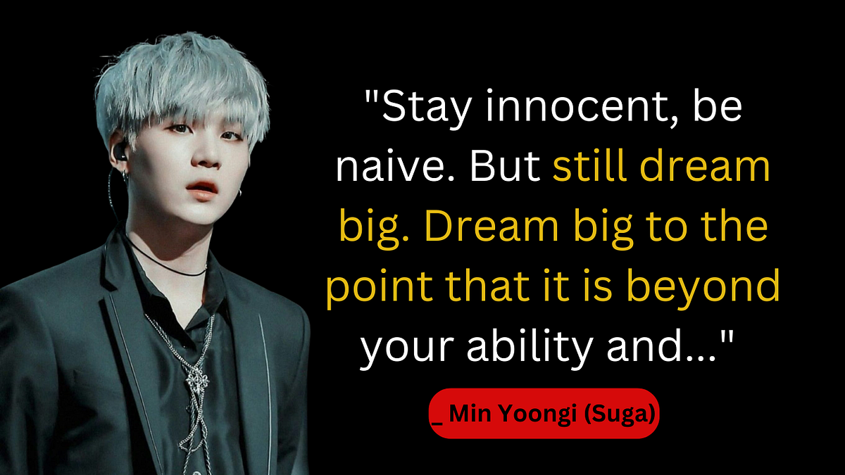 20+ BTS Min Yoongi Quotes That Will Really Inspire You || Suga’s Quotes ...