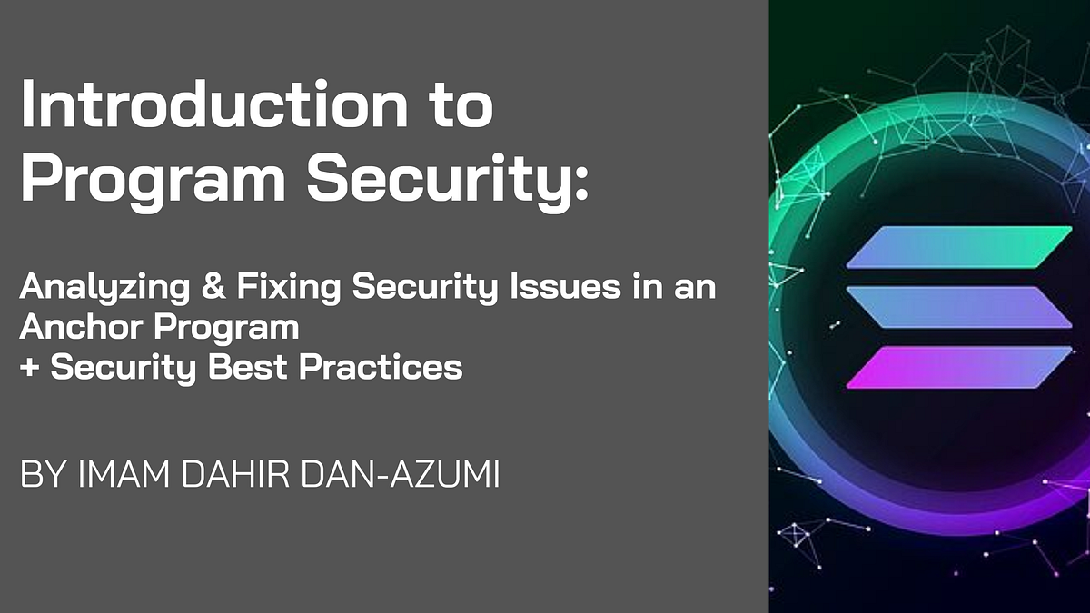 Introduction to Program Security: Analyzing & Fixing Security Issues in ...