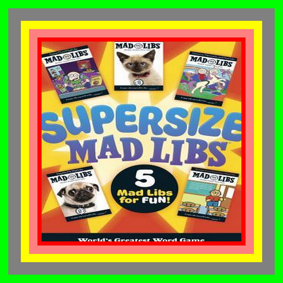 PDFREAD Supersize Mad Libs World’s Greatest Word Game By Mad Libs ...