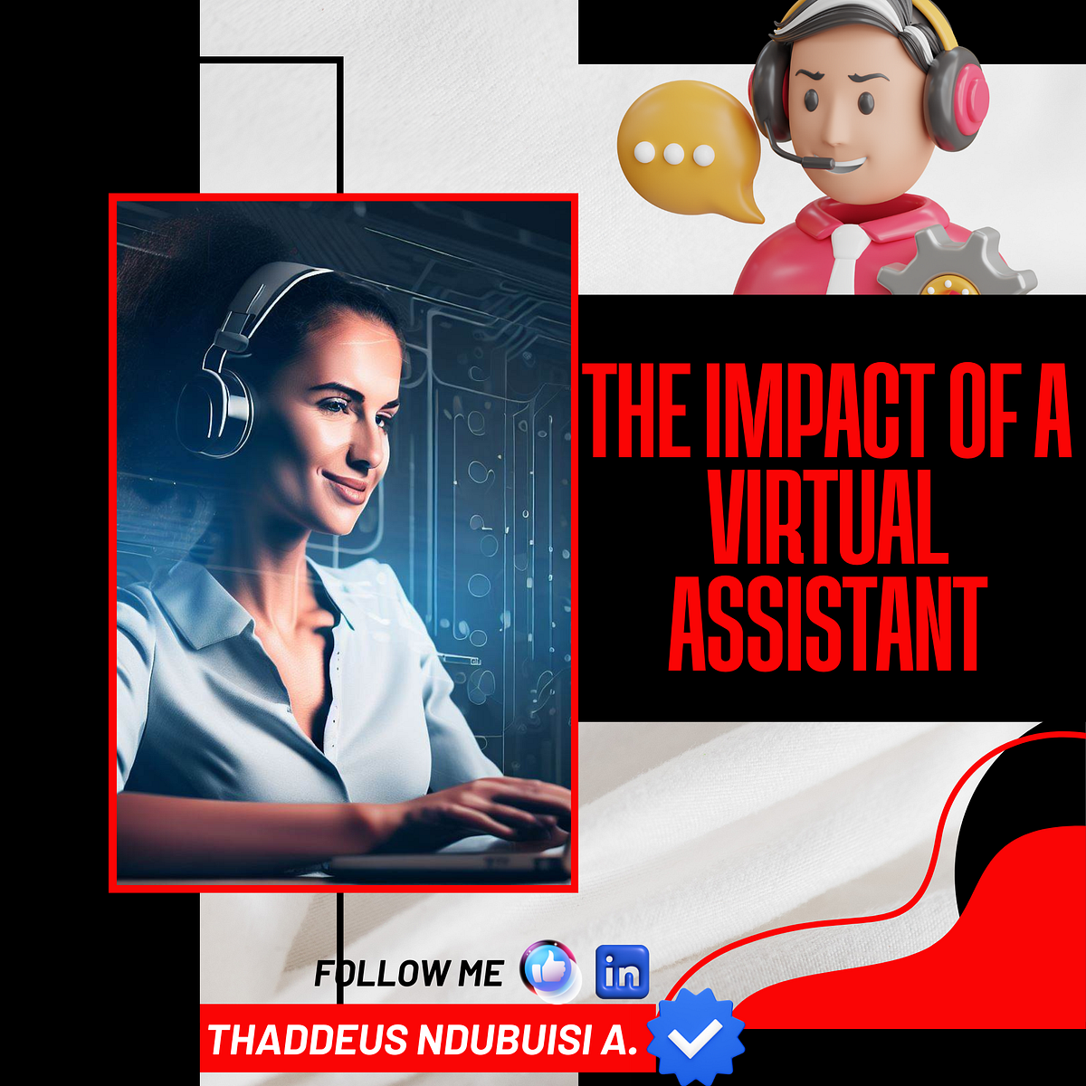 The Impact of a Virtual Assistant | by Thaddeus Ndubuisi Amadi | Medium