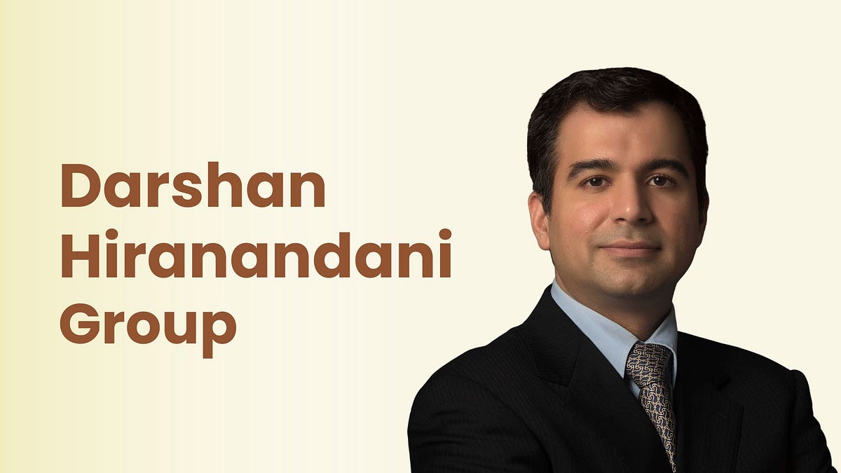 Darshan Hiranandani Group. Darshan Hiranandani is the CEO of the… | by Shashank Mehta | Dec ...