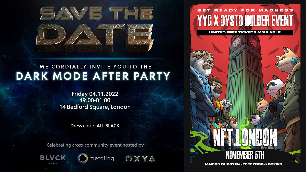 NFT London Wrap-up: Utilify Backed NFT Holder Parties and Privileges ...