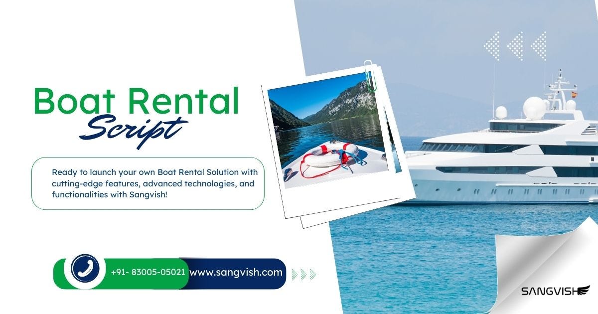 What is a Boat Rental Script? | Medium