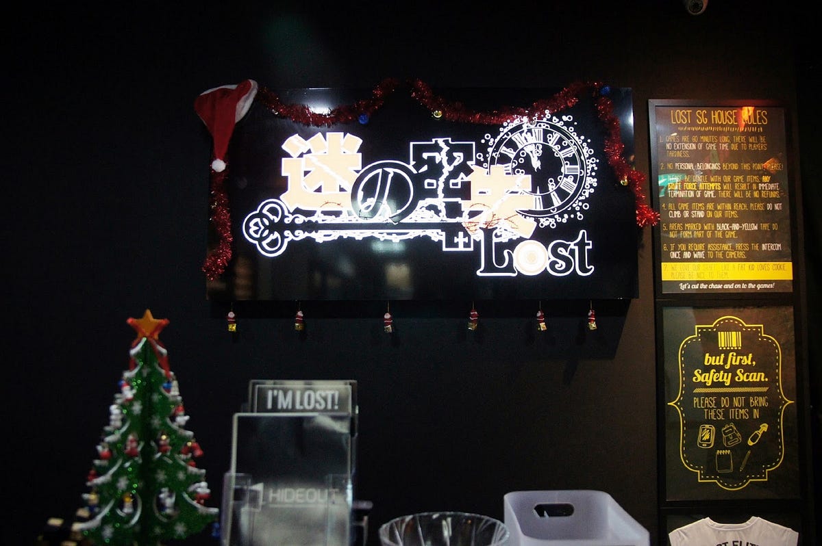 Why Do You Need A Escape Room in Singapore? | by Lost SG | Medium